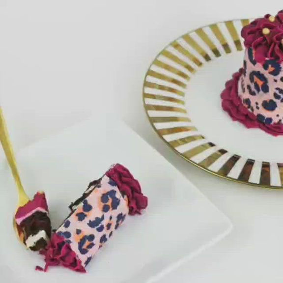 Leopard Prints Pattern - Icing - ISA054 – Sugar Art