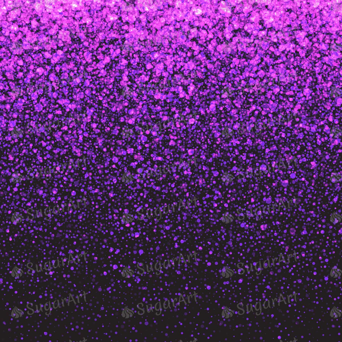 Purple Shimmer Glowing Particles - Icing - ISA188 – Sugar Art
