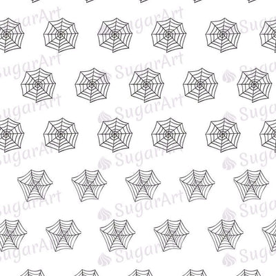 Tiny Spiders and Spider Webs - 0.5 inch - HSA043 – Sugar Art