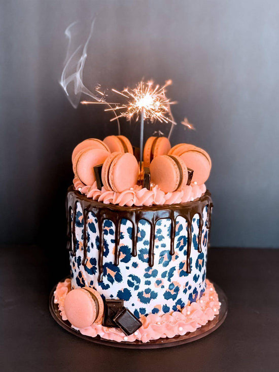 Leopard Prints Pattern - Icing - ISA054 – Sugar Art