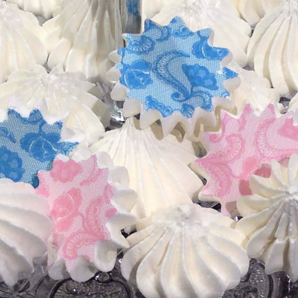 Blue Lacy Pattern - SA44 – Sugar Art