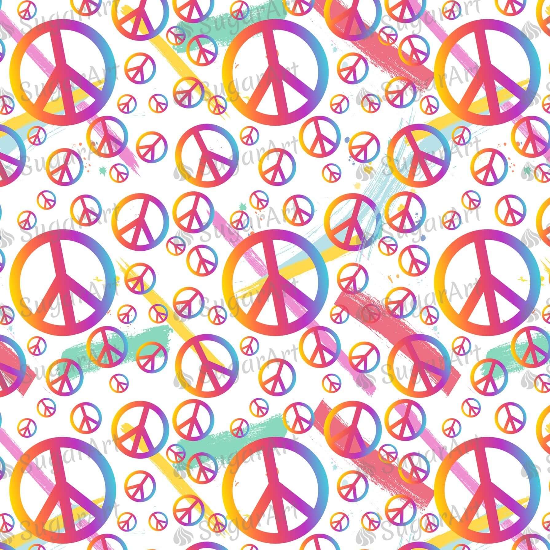Colorful Peace Sign Backgrounds For Desktop
