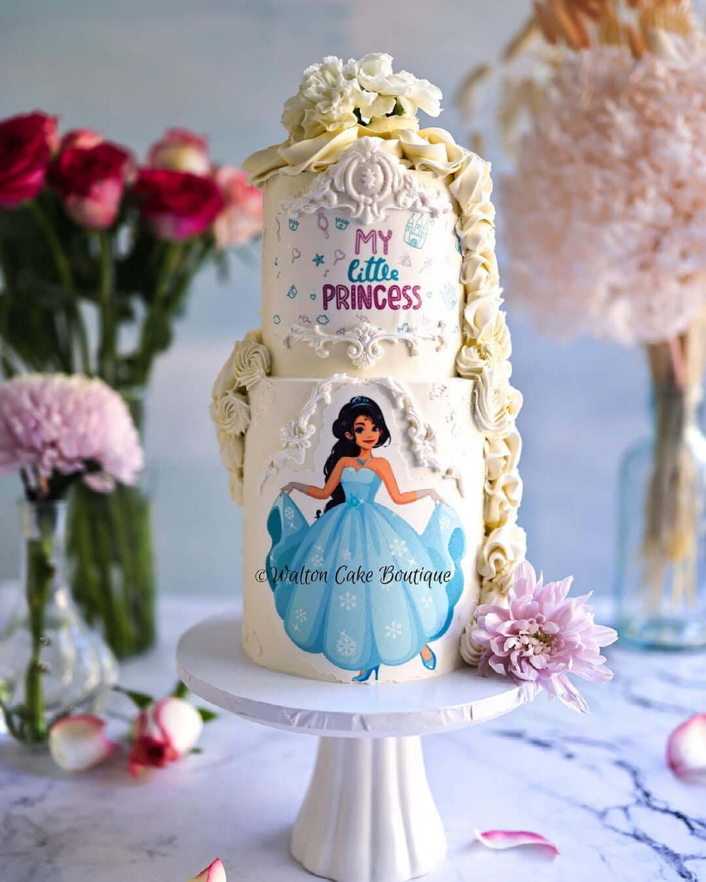 Princess Two Characters - Icing - ISA106 – Sugar Art